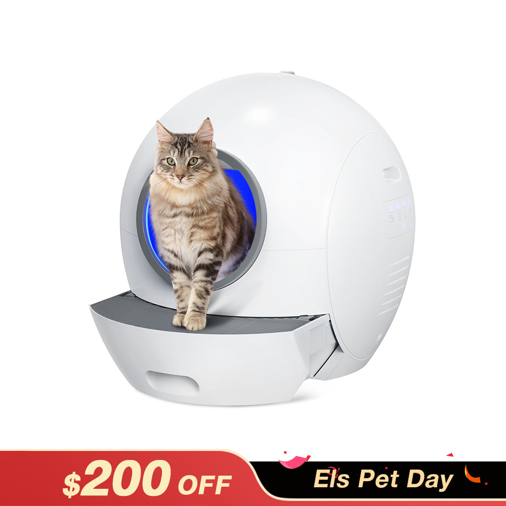 Els Pet CA Store | Self-Cleaning Litter Box for No More Scooping ...