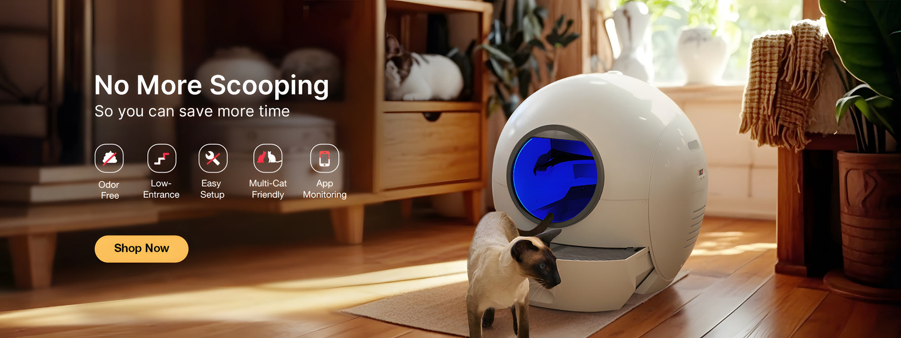 Els Pet CA Store | Self-Cleaning Litter Box for No More Scooping ...