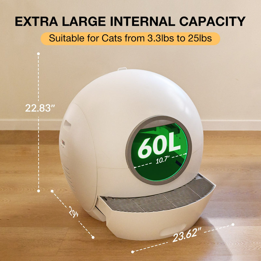 Els Pet CA Store | Self-Cleaning Litter Box for No More Scooping ...
